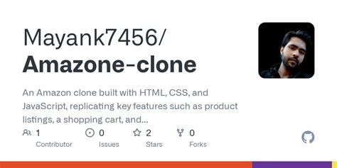 Github Mayank7456amazone Clone An Amazon Clone Built With Html Css