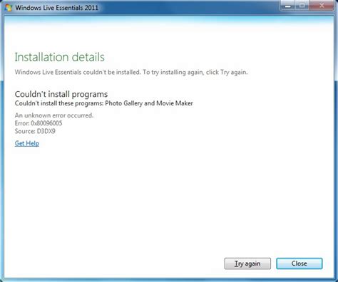 alek davis technoblog windows live essentials 2011 error [solved]