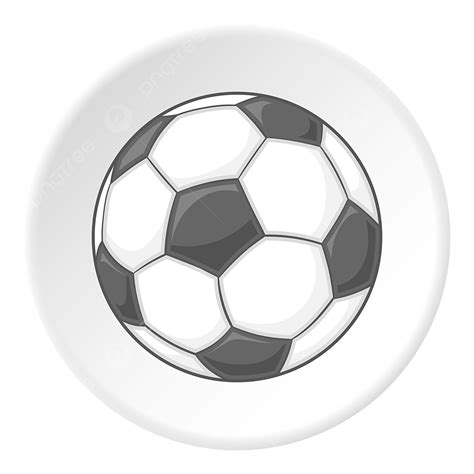 축구 공 아이콘 만화 스타일 축구 공 클립 아트 스타일 아이콘 만화 아이콘 Png 일러스트 및 벡터 에 대한 무료