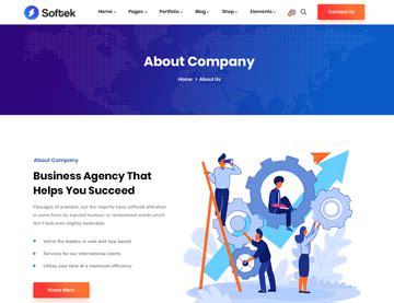 Softek Software And App Startup Theme