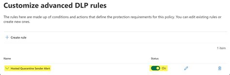Create An Email Dlp Sender Alert Policy