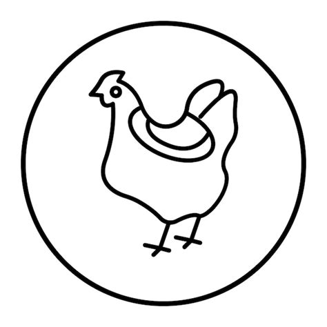 Premium Vector Chicken Vector Illustration