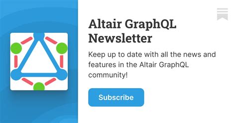 Altair Graphql Newsletter Altair Graphql Client Substack