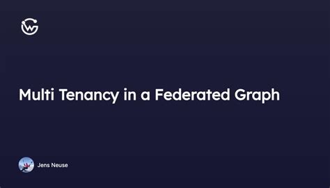 Designing A Multi Tenant Federated Graphql Schema Stefan Avram