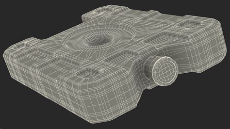 Hard Sided Rectangular Ice Pack 3d Model 19 3ds Blend C4d Fbx Max Ma Lxo Obj Free3d