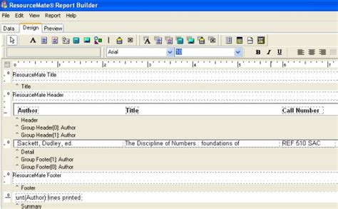 Modify Report Layout Overview