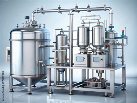 Schematic Illustration Of A Bioreactor Showcasing A Sterile Closed Vessel With Agitation