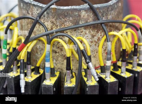 sample of industrial equipment for detecting defects in pipes stock