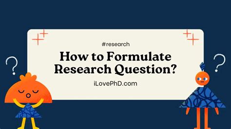 How To Develop A Research Question Ilovephd