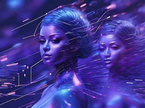 Premium AI Image | Abstract Image Of Neural Patterns AI GENERATED