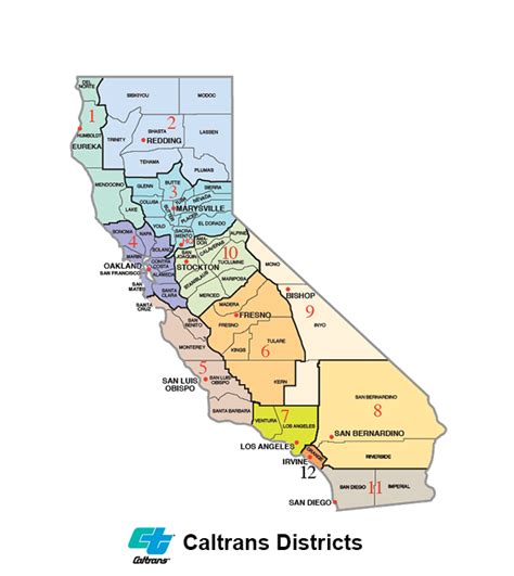 Ia Staff Regional Contacts Caltrans