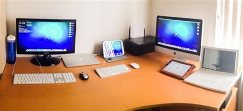 Mac Setups The Multi Mac Desk Of A Web Developer