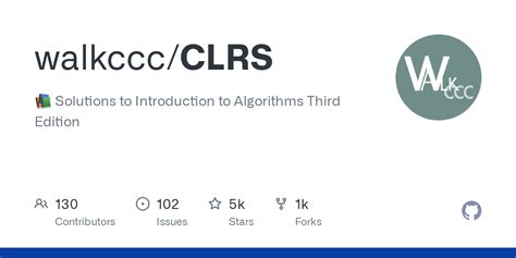 Github Walkcccclrs 📚 Solutions To Introduction To Algorithms Third