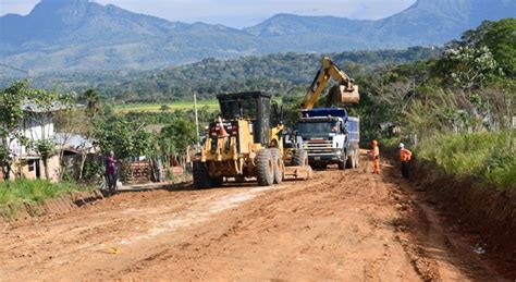 San Martín Inician Obras De Asfaltado Del Camino Vecinal Buenos Aires