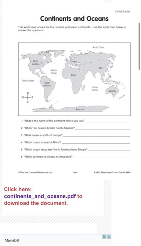 Atlantic Ocean Pacific Ocean Continents And Oceans North Europe