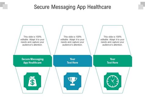 Secure Messaging App Healthcare Ppt Powerpoint Presentation File Summary Cpb Presentation