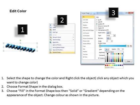 arrows for ppt increasing process flows 10 stages powerpoint templates