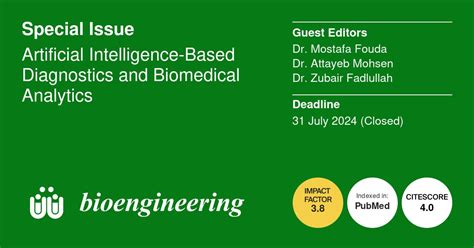 Bioengineering Mdpi On Linkedin Artificialintelligence Diagnostics Biomedical