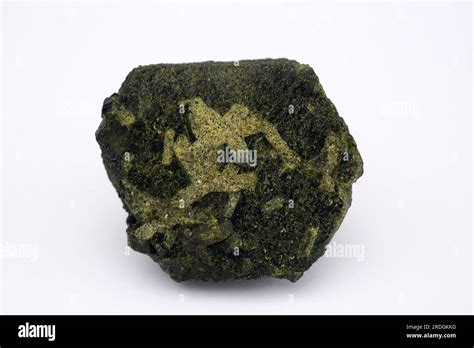 Epidote Is A Mineral From The Silicates Group Is A Sorosilicate Of Aluminium Calcium And Iron