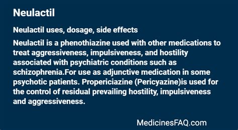 Neulactil Uses Dosage Side Effects Food Interaction And Faq