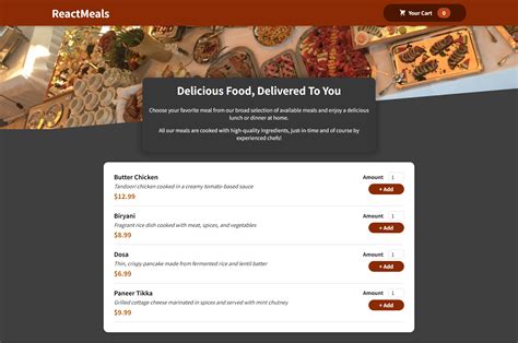 GitHub Kranthikumarkaranam React Meals Culinary Delights Made Easy Crafting A React