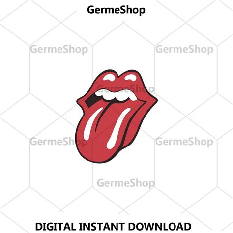 The Rolling Stones Logo Svg Rolling Stones Lips Svg Red Li Inspire