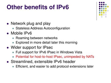 PPT IPv6 Introduction And Technical Overview PowerPoint Presentation ID 501416