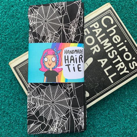 Cobweb Hair Tie Rosie Wrap Badass Headscarf Etsy