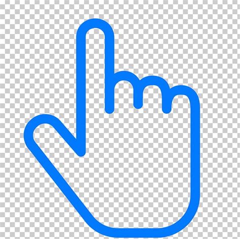Pointer Index Finger Computer Icons Cursor PNG Clipart Area Arrow Computer Computer Icons
