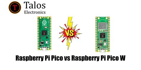 Comparativa Raspberry Pi Pico Vs Raspberry Pi Pico W — Talos Electronics