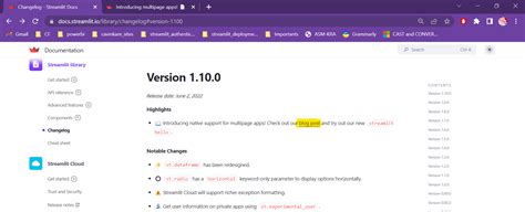 Introducing Multipage Apps 📄 Page 3 Official Announcements Streamlit