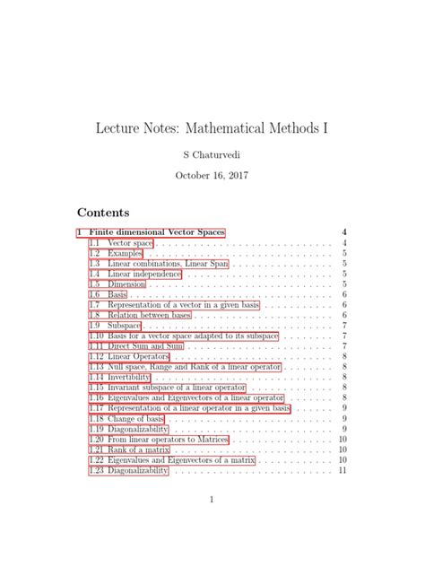 math methods for physicists documents pdf eigenvalues and