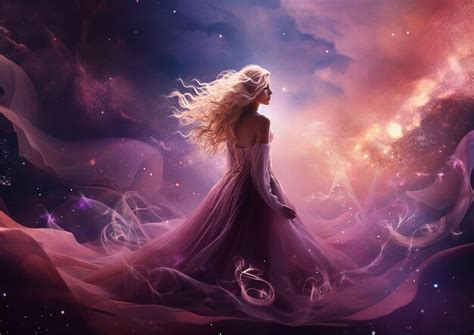 Ethereal Echoes Fantasy Background Premium Ai Generated Image