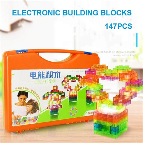 Integrated Circuit Building Blocks Electronic Playground Diy Kits Plastic Model Kit Science