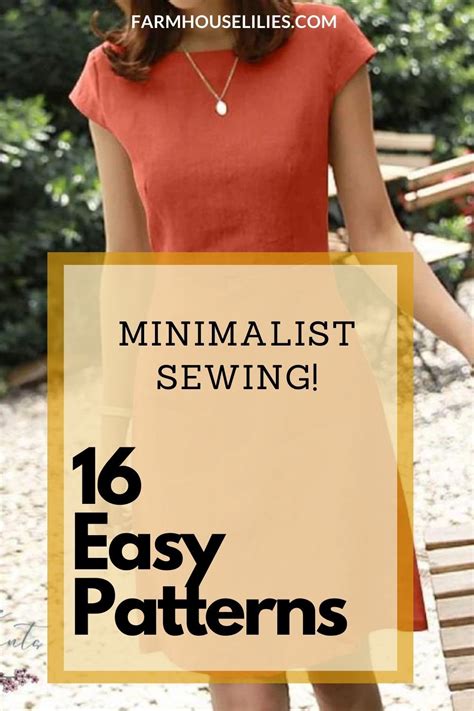 Modern Minimalist Designs With Versatile Sewing Patterns Artofit