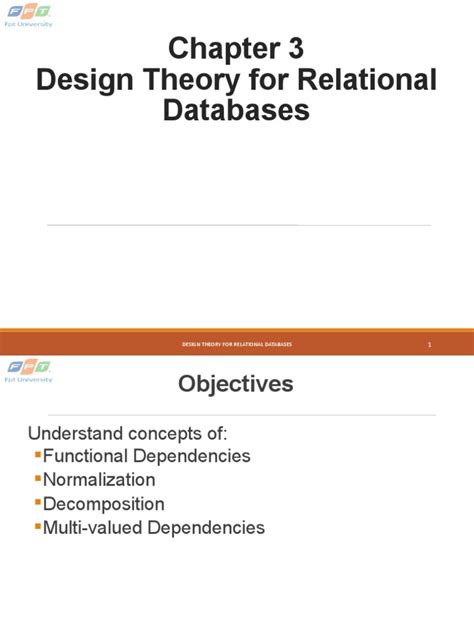 chapter 3 design theory for relational databases pdf relational