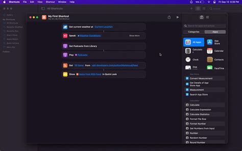 Complete Guide To The Shortcuts App On MacOS