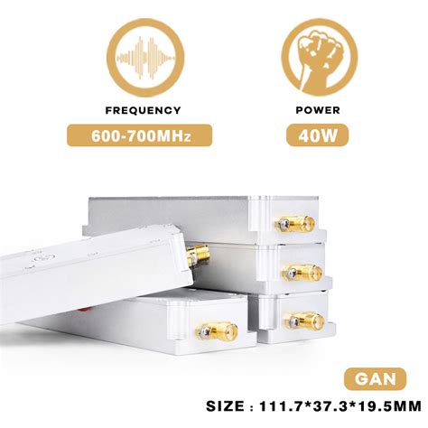 Factory Direct 40w 600 700mhz Anti Drone Interceptor Rf Module Blocking