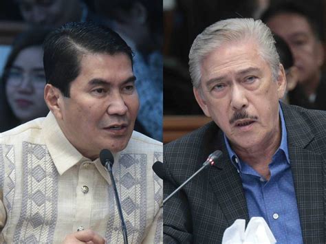 Sotto Tulfo Lawmakers Deny Cash Filled Suitcase Claims By 18 Ex