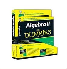 Algebra II For Dummies W Algebra II Workbook For Dummies Sterling Mary Jane