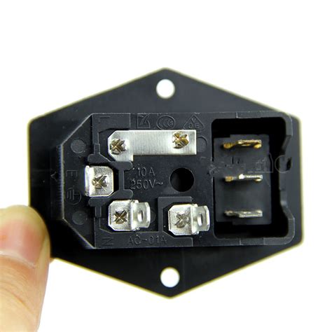 D Printer Accessory In Fuse Power Supply Socket Holder V A Terminal EBay