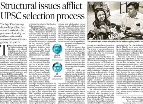 Jigyasu Agarwal On Linkedin Upsc Pujakhedkar Reforms