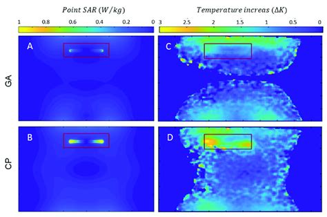 Simulation Of Point Sar Maps Projection Of Maximum Value For A Download Scientific Diagram