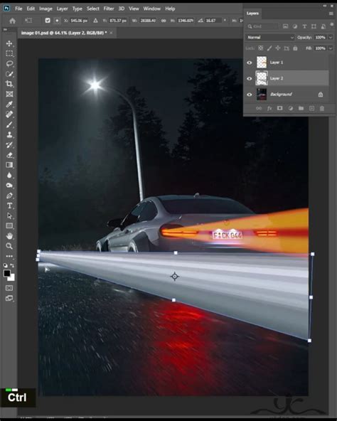 How To Create Light Trails In Photoshop Tutorial Adobe Photoshop