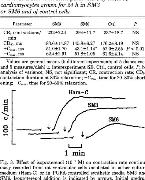 Basal Contractile Parameters Of Cultured Download Scientific Diagram