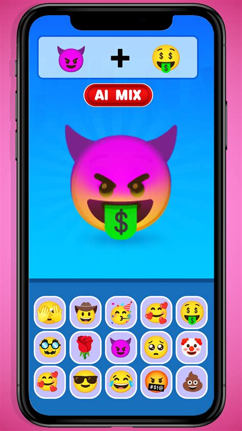 Ai Mix Emoji Merge Master Mix And Match Fun Moji Fusion Adventure Game