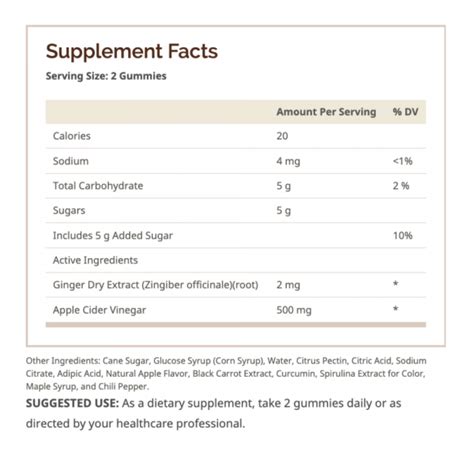 Apple Cider Vinegar 60 Gomitas