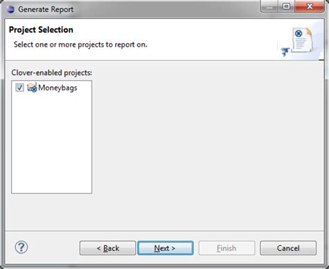 Generating Reports In Eclipse Clover Data Center And Server Atlassian Documentation