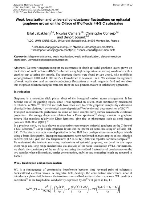 Weak Localization And Universal Conductance Fluctuations On Epitaxial Graphene Grown On The C