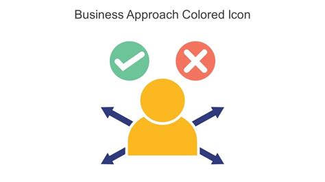 Business Approach Colored Icon In Powerpoint Pptx Png And Editable Eps Format PPT Slide